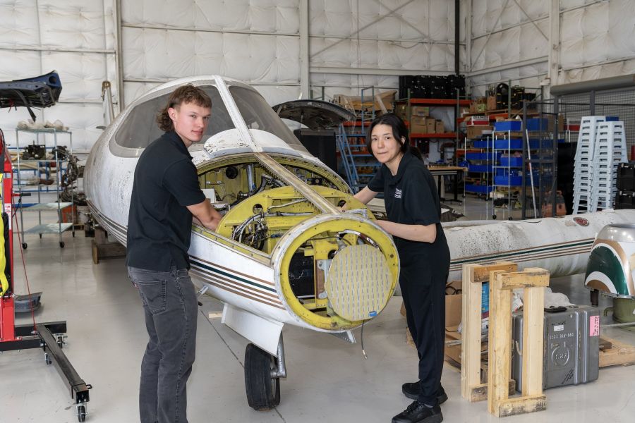 Dallas College Aerospace and Aviation Hangar at Dallas Executive ...
